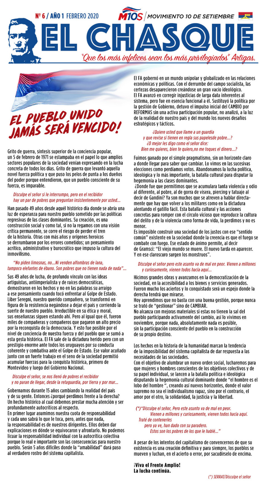 El Chasque Nº6 – El Chasque